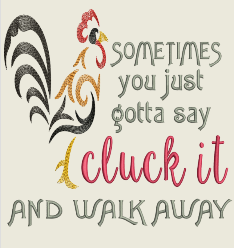 AGD 9110 Cluck it | Amazin Grace Designs